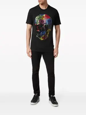 Philipp Plein Smile-print Cotton T-shirt