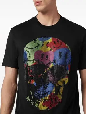 Philipp Plein Smile-print Cotton T-shirt