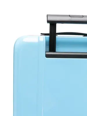 FLOYD Logo-print High-shine Cabin Suitcase - Blue