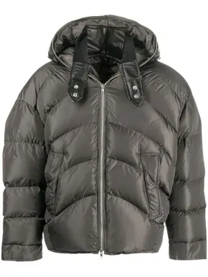 Random Identities Hooded Padded Jacket