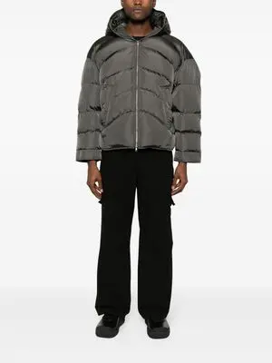 Random Identities Hooded Padded Jacket