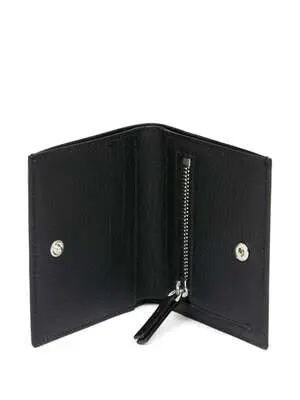 MAISON MARGIELA Numeric Bi-fold Leather Wallet - Black