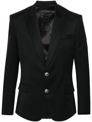Balmain Single-breasted Wool Blazer