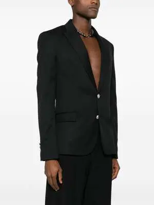 Balmain Single-breasted Wool Blazer