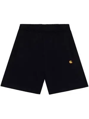 Carhartt Work In Progress Logo-embroidered Shorts - Black