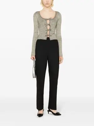 GANNI Mid-rise Tailored Trousers
