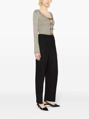 GANNI Mid-rise Tailored Trousers