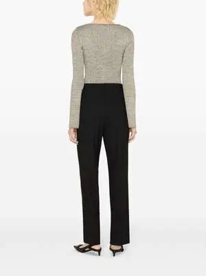 GANNI Mid-rise Tailored Trousers