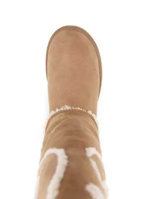 UGG X Telfar Logo Tall Suede Boots