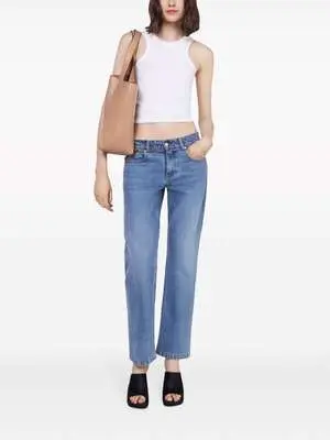 Stella McCartney Falabella Chain Straight-leg Jeans