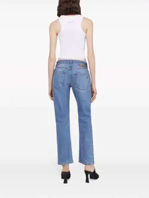 Stella McCartney Falabella Chain Straight-leg Jeans