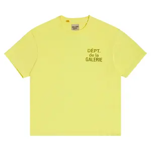 GALLERY DEPT. French Tee 'flo Yellow' Yellow