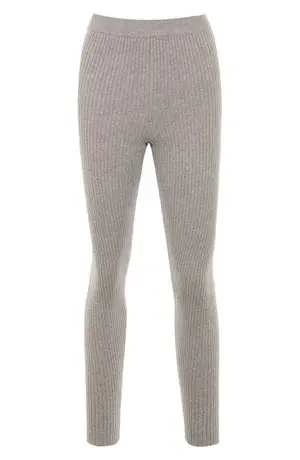 House Of Cb Rosmina Sweater Knit Wool Rib Leggings