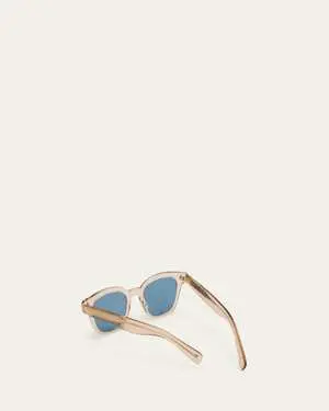 Garrett Leight Naples Sun Square Sunglasses