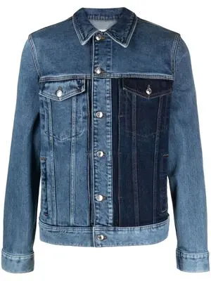 Zadig&Voltaire Colour-block Denim Jacket - Blue