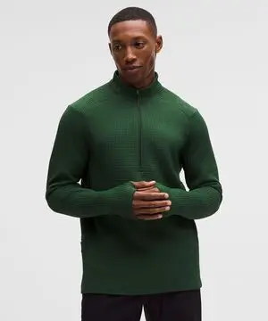 Lululemon Waffle-knit Half Zip - Ivy Grove