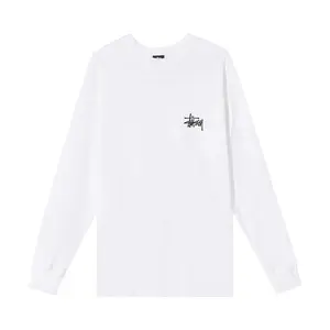 StÜssy Basic Long-sleeve Tee - White