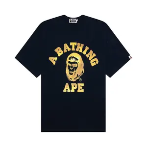 BAPE College Graphic Tee 'navy - Blue