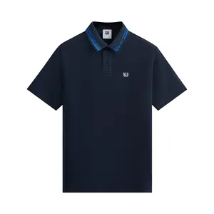 Kith For Wilson Tipped Polo - Blue