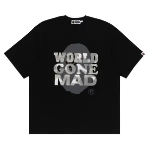 A BATHING APE Wgm Tee - Black