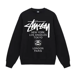 StÜssy World Tour Crew - Black