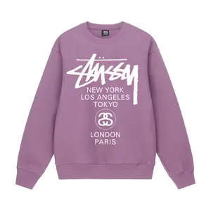 StÜssy World Tour Crew - Purple