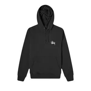 StÜssy Basic Hood - Black