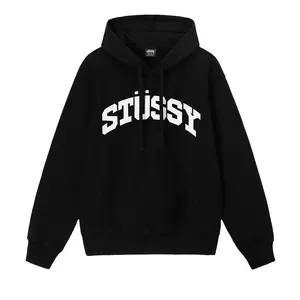StÜssy Block Sport Pigment Dyed Hoodie - Black