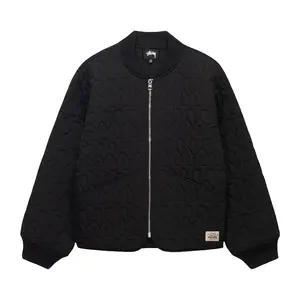StÜssy Quilted Liner Jacket - Black