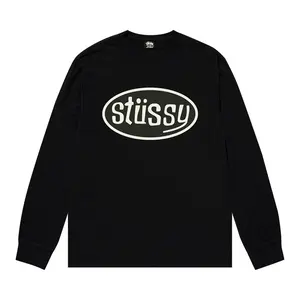 StÜssy Pitstop Long-sleeve Tee - Black