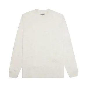 Fear Of God Long-sleeve Tee 'light Heather Oatmeal - Cream