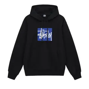 StÜssy Stock Box Hoodie - Black