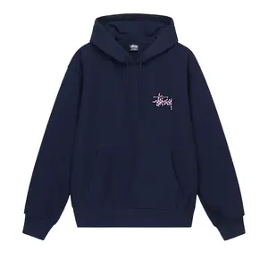 StÜssy Checker Stock Hoodie - Blue
