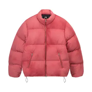 StÜssy Recycled Nylon Down Puffer - Red