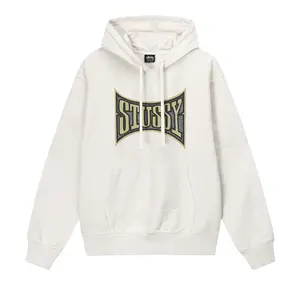 StÜssy Champion Pigment Dyed Hoodie - White