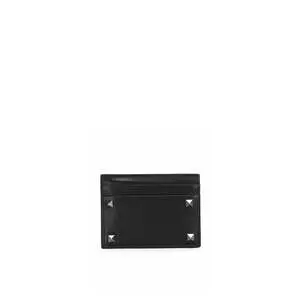 Valentino Garavani Rockstud Card Holder - Black