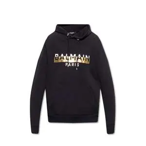 Balmain Logo Hooded Sweatshirt