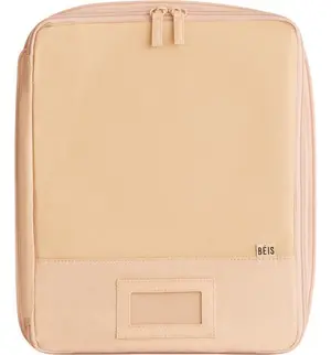 BEIS The Compression Set Of 4 Packing Cubes - Beige