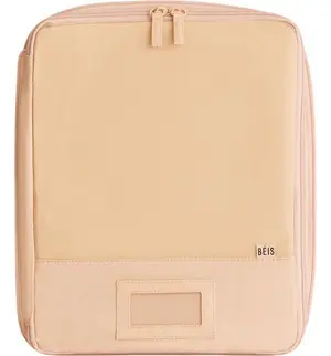 BEIS The Compression Set Of 4 Packing Cubes - Beige