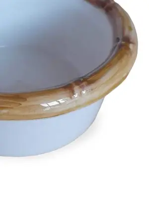 LES-OTTOMANS Bamboo Ceramic Starter Bowls