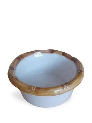 LES-OTTOMANS Bamboo Ceramic Starter Bowls