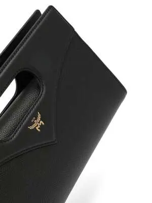 Mcm Small Diamond Leather Tote