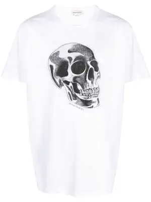 Alexander McQueen Skull-print T-shirt - White