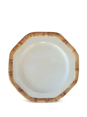 LES-OTTOMANS Bamboo Ceramic Presentation Plates