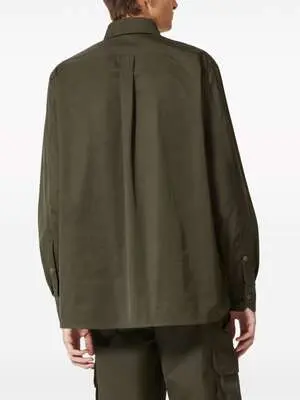 Valentino Garavani V-detail Shirt Jacket - Green