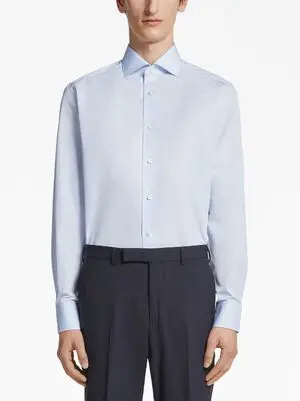 Zegna Centoventimila Micro-stripe Shirt