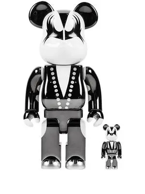 MEDICOM TOY X Kiss Demon Be@rbrick 100% And 400% Figure Set