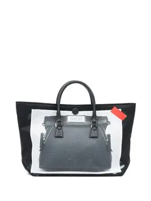 MAISON MARGIELA 5ac Micro Top-handle Bag - Black