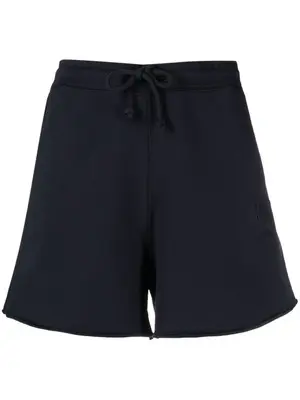 GANNI Logo-embroidered Track Shorts