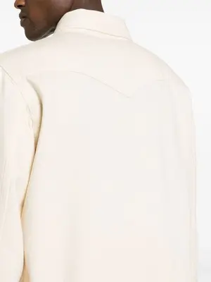 Alanui Gradient-effect Cotton Denim Shirt
